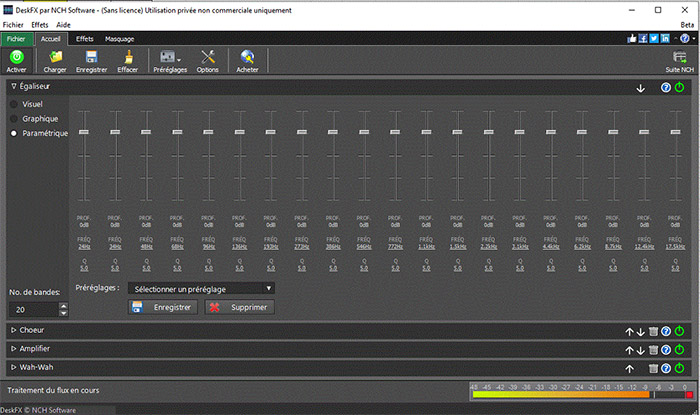 DeskFX - Logiciel d'effets audio gratuit