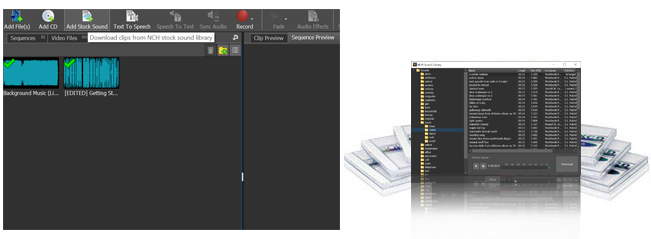Royalty Free Music Library for VideoPad Video Editor